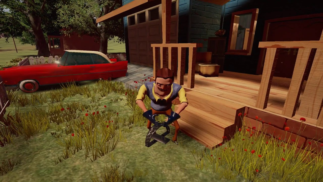 Hello Neighbor [PC] {Pre Alpha} Free Roam Gameplay [1080p60] - YouTube
