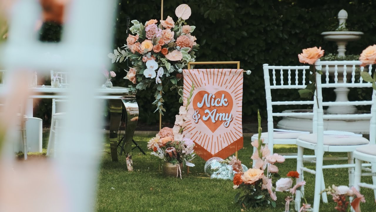 Amy & Nick Wedding Film | The Grange Country House, London - YouTube