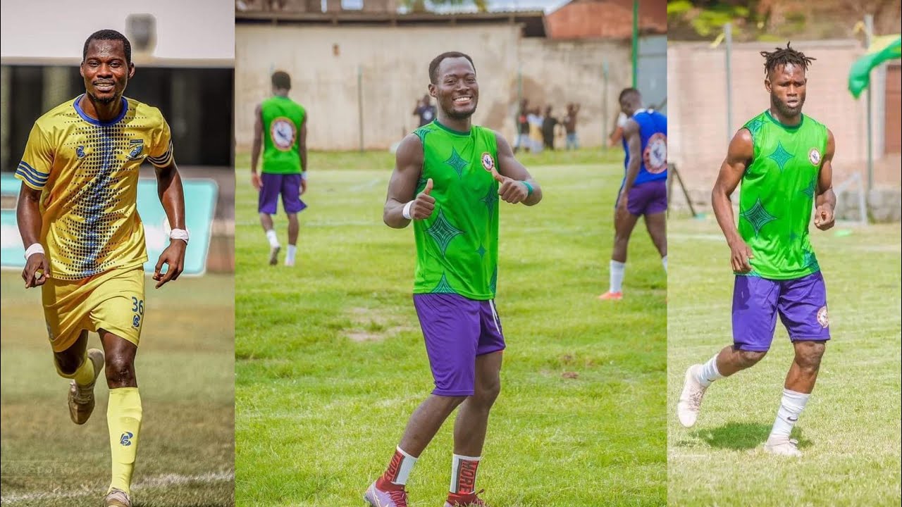 Twist - Asante Kotoko Signing Henry Ansu, Outarra & Sampson Eduku Visit ...