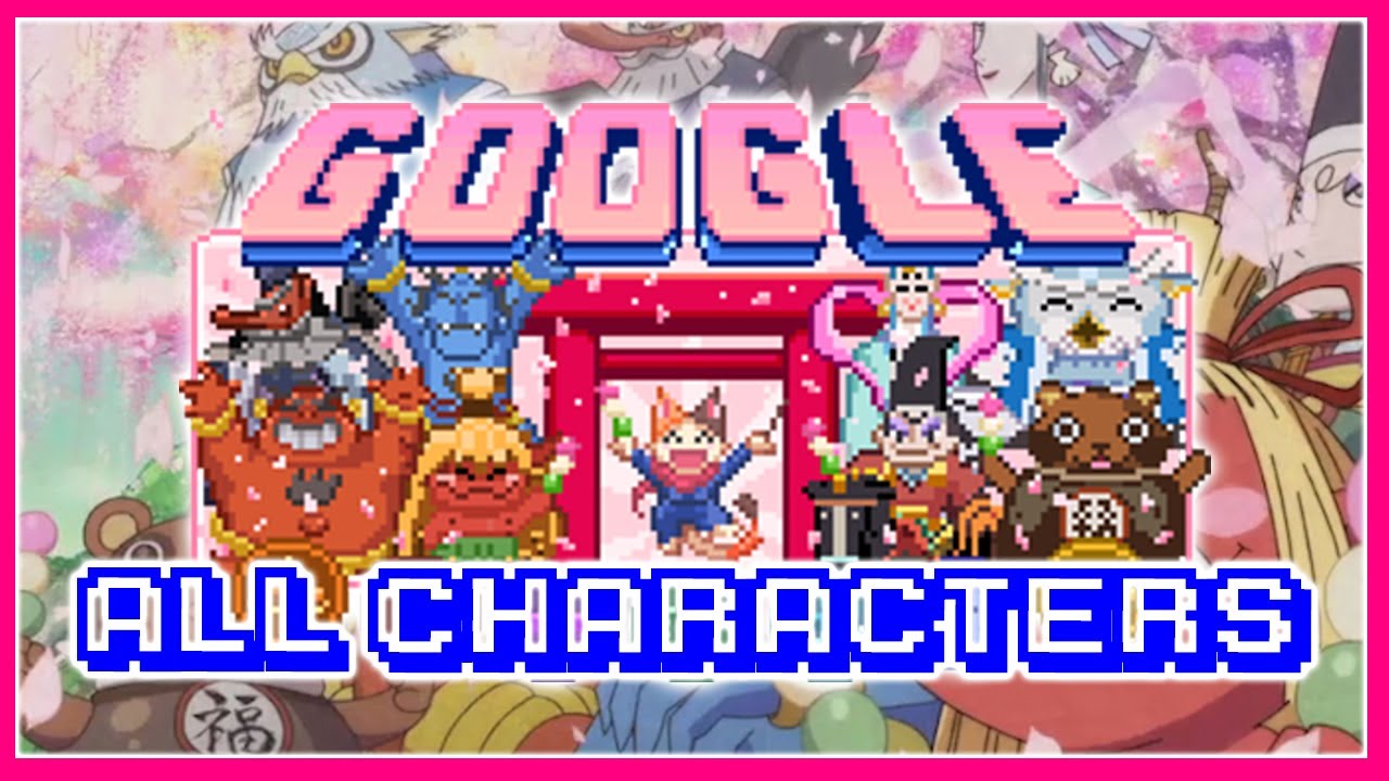 All Characters In Google Doodle Champion Island Games ! - YouTube