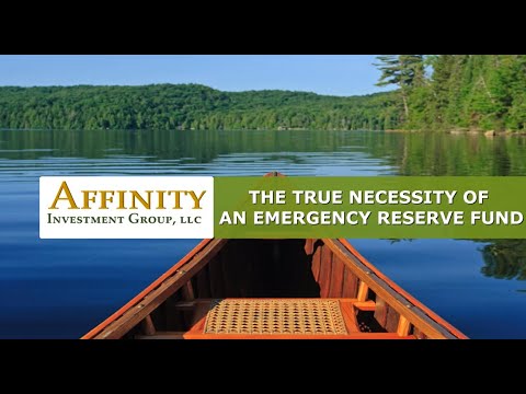 The True Necessity of an Emergency Reserve Fund - YouTube
