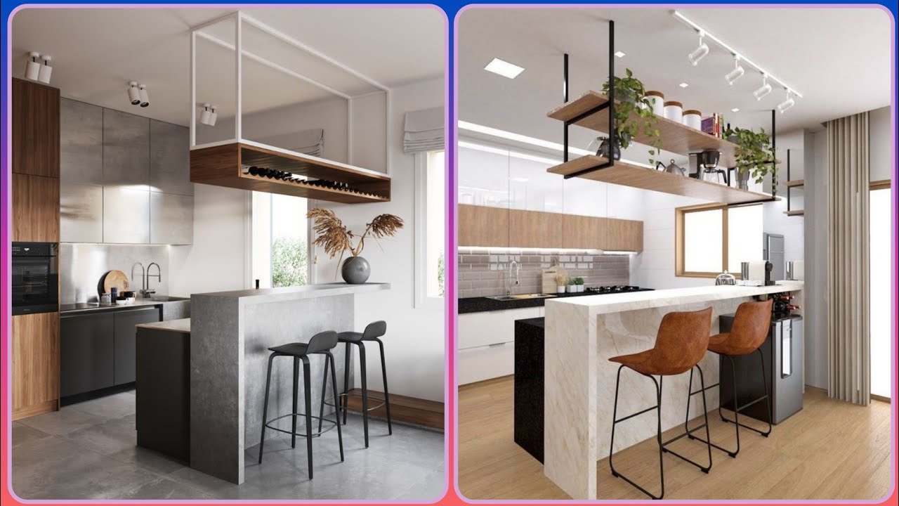 Modern Open Kitchen Designs For Home _ Home Decor - YouTube