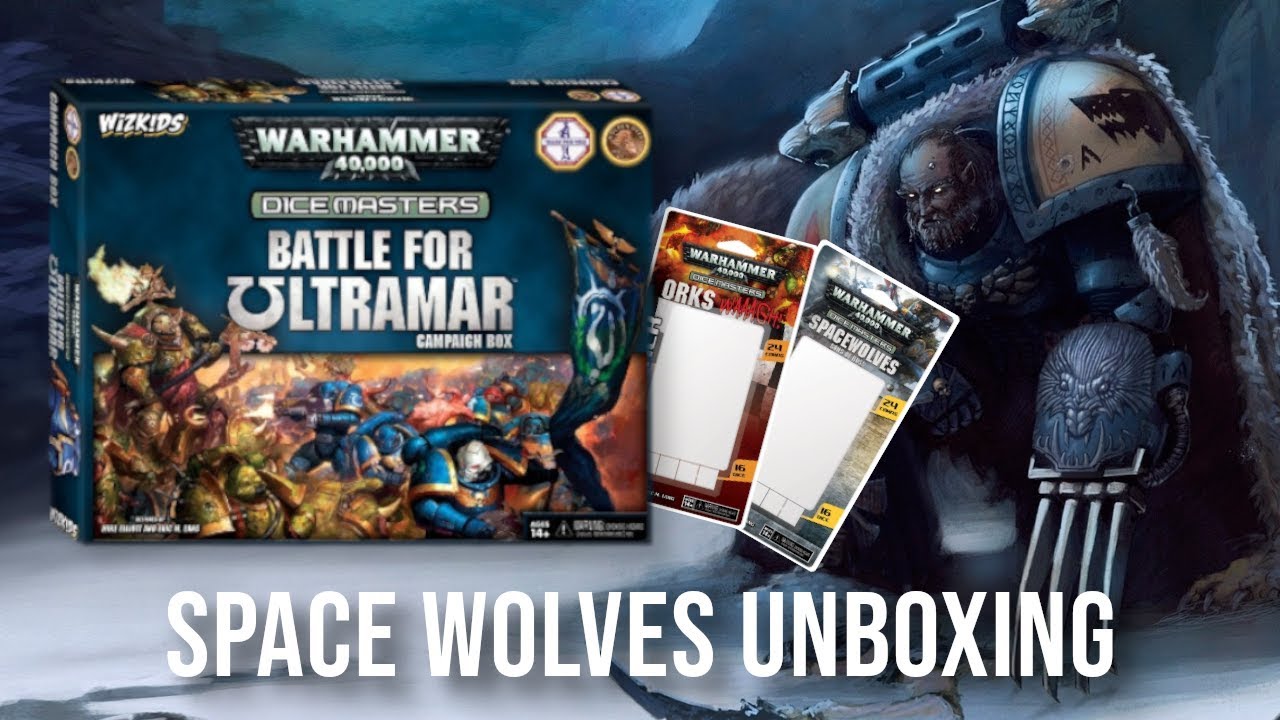 Space Wolves Team Pack Dice Masters Unboxing & Preview! - YouTube