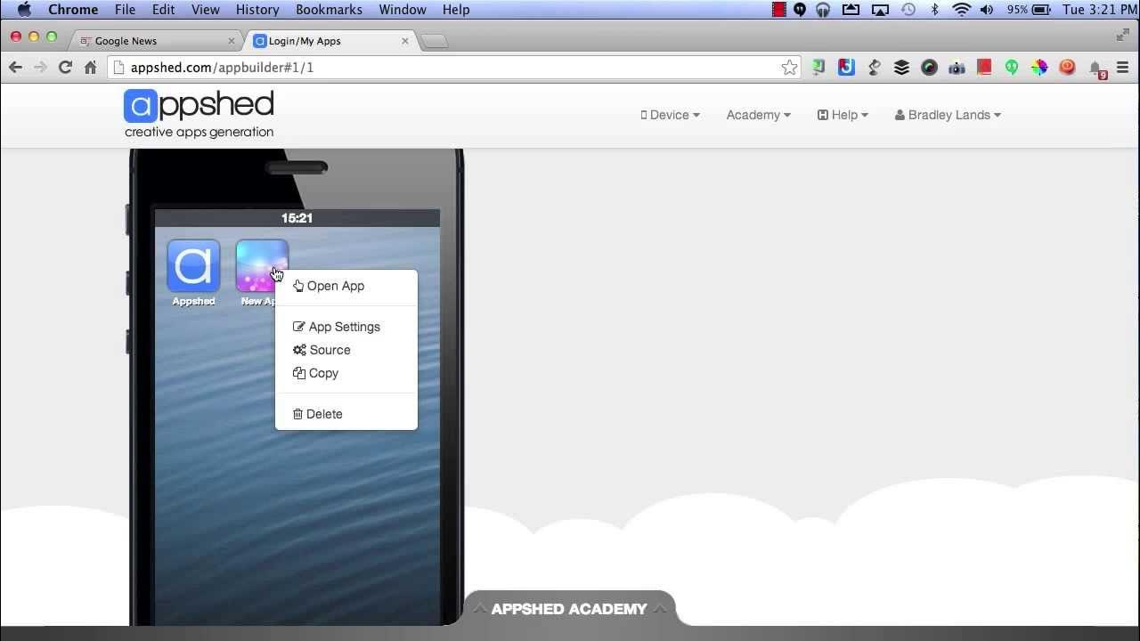 Appshed Tutorial - YouTube