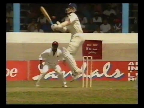 WEST INDIES v ENGLAND 2nd TEST MATCH DAY 1 TRINIDAD FEBRUARY 5 1998 ...