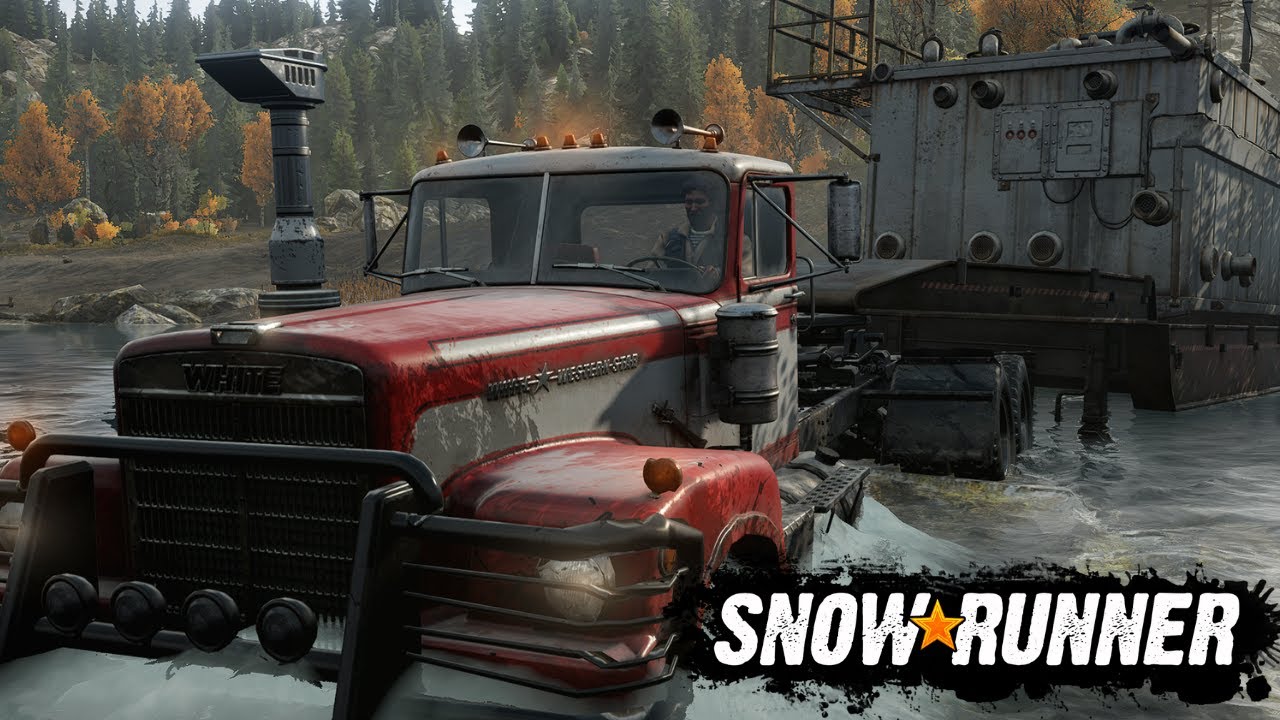 SnowRunner River Crossing | Out With The Old | Smithville Dam | - YouTube