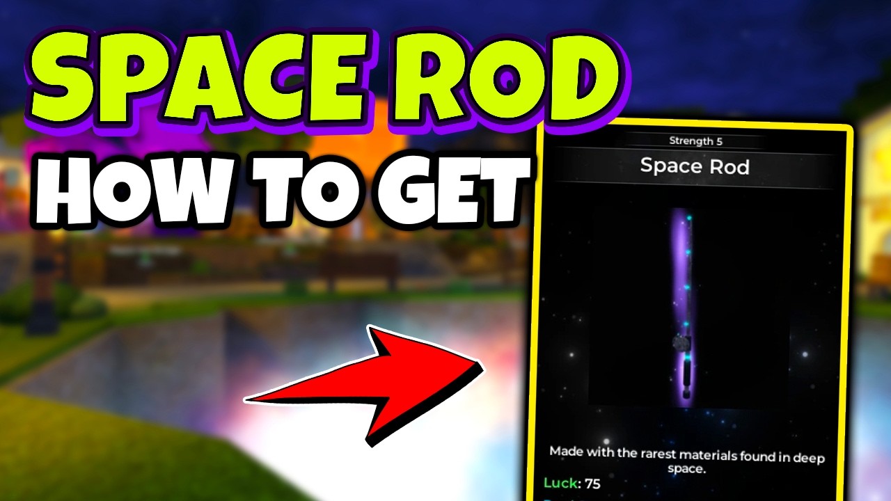 SPACE ROD in STAR FISHING Roblox - How to Get and Stats Guide - YouTube