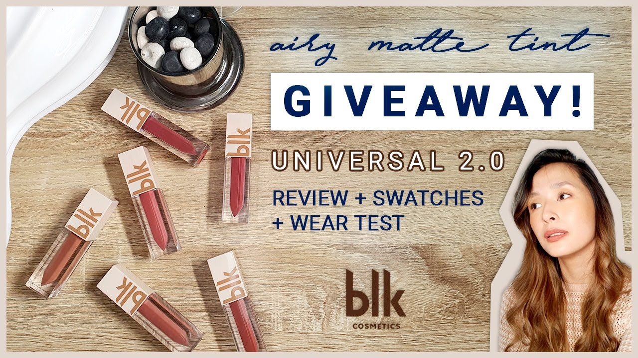 BLK Universal 2.0 Airy Matte Tint | Review, Swatches and Wear Test ...