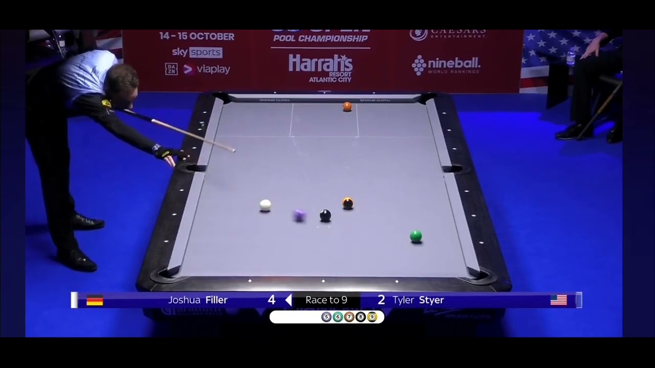 Unbelievable scratch from Joshua Filler vs Tyler Styer in US Open 9 ...