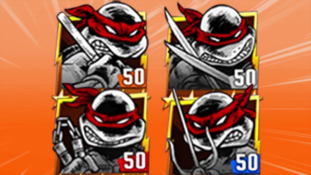 TMNT Legends Ninja Turtles Original Team - YouTube