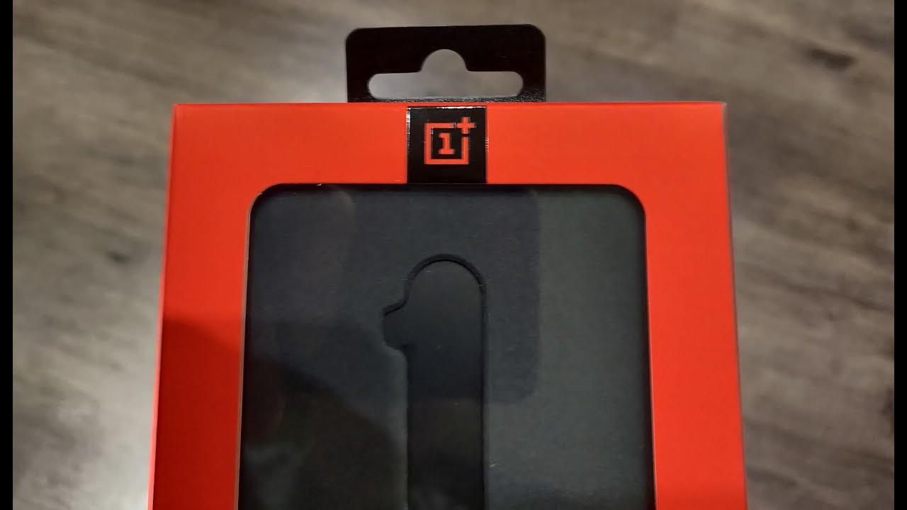 OnePlus 7T Pro Sandstone Protective Case original box - YouTube
