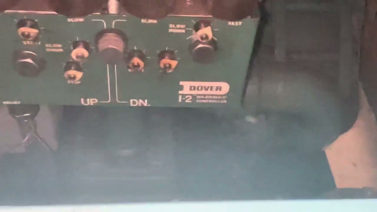 Chewbacca Motor! Epic Dover Dry Powered Hydraulic Elevator Machine Room ...