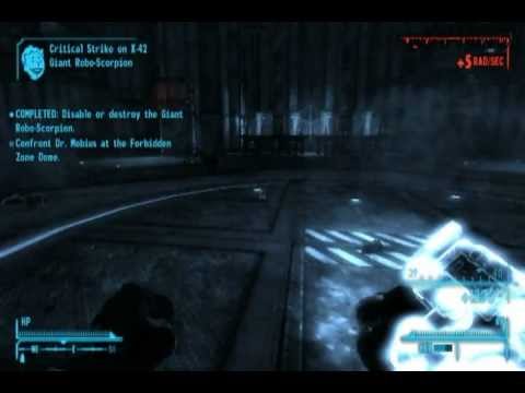 Fallout: New Vegas - Boss Battles - X-42 Giant Robo-Scorpion - Very ...