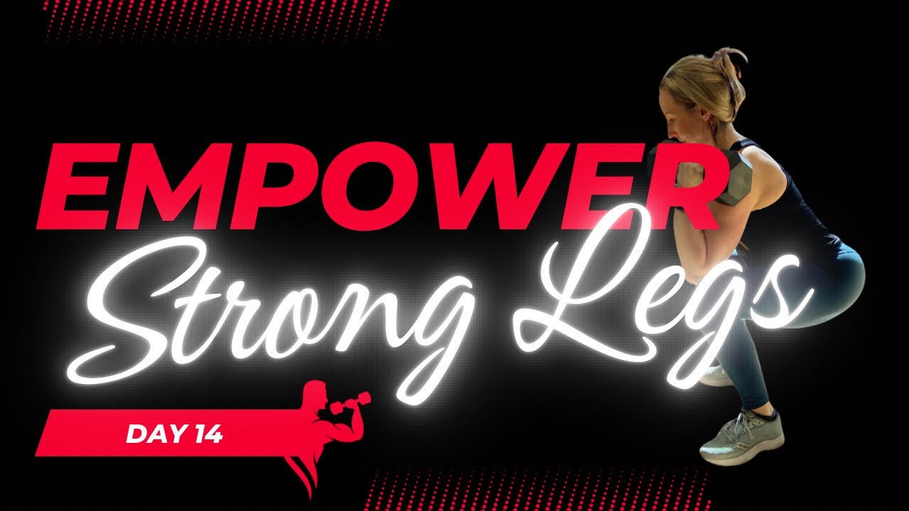 Home Leg Workout | Empower Program Day 14 - YouTube