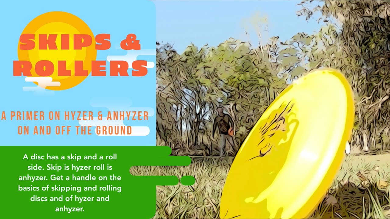 How to Skip and Roll a Disc - YouTube