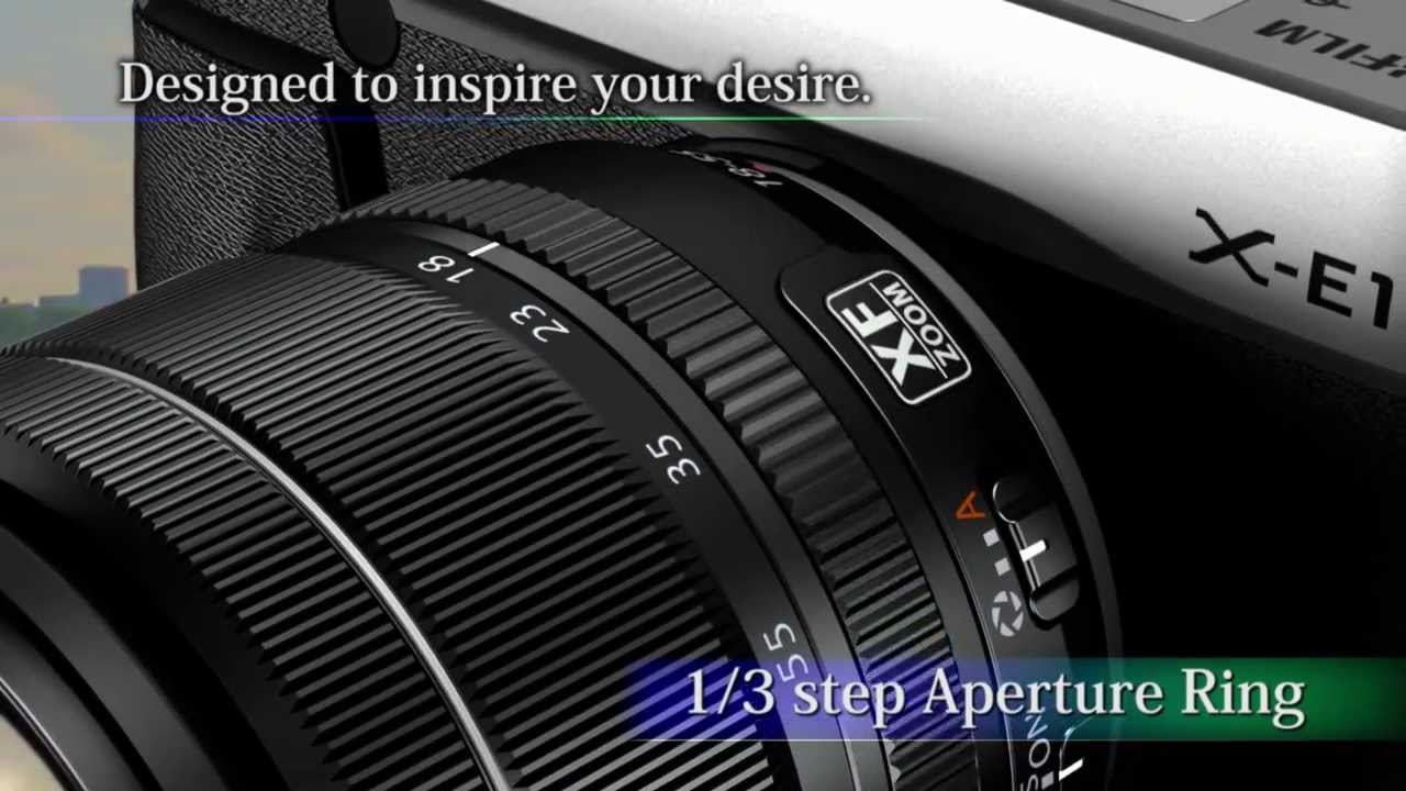 Introducing the Fujifilm X-E1 interchangeable-lens digital camera - YouTube