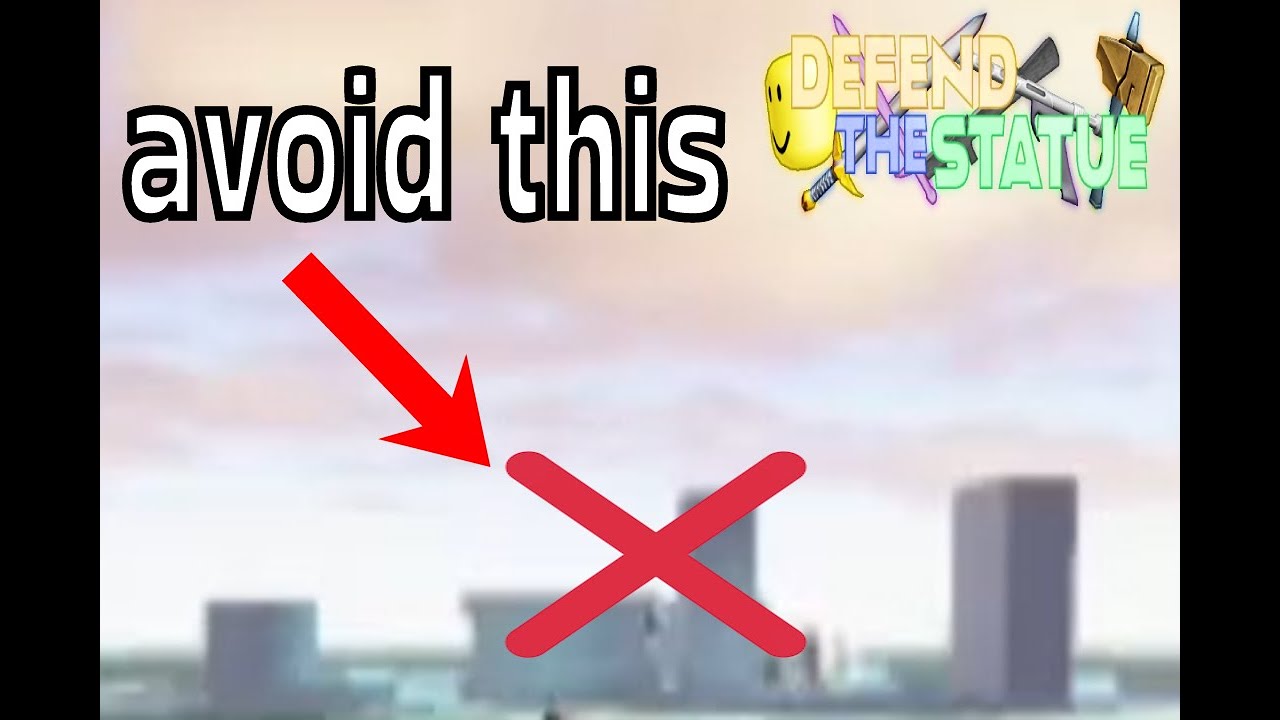 how to not get your statue destroyed in Roblox defend the statue ...