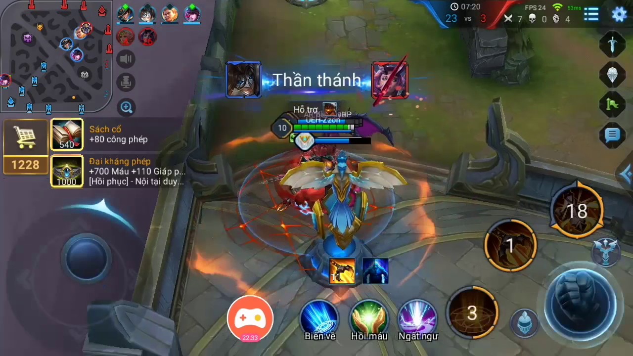 Liên quân mobile - Grakk gameplay - YouTube