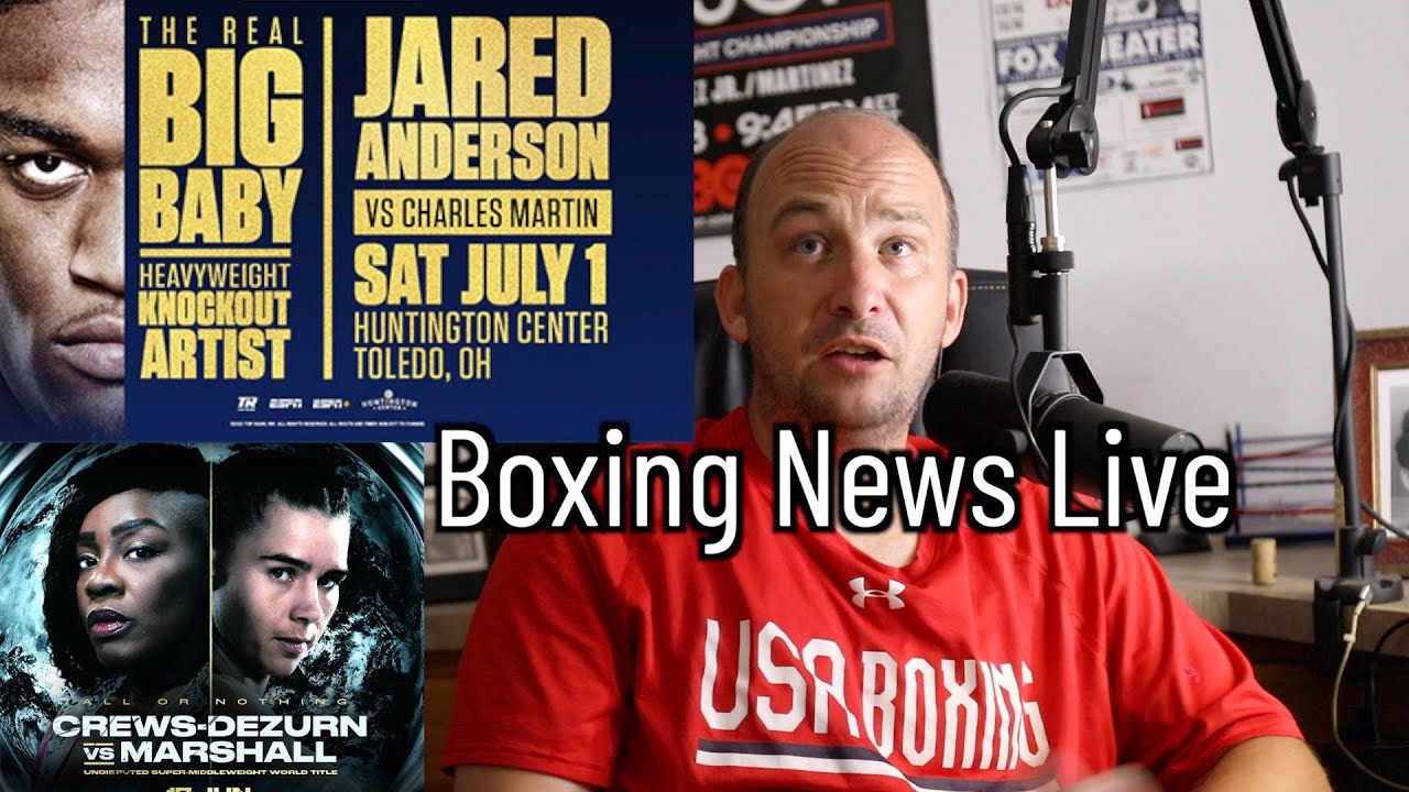 Jared Anderson Next Boxing Star? Savannah Marshall vs Franchon Crews ...