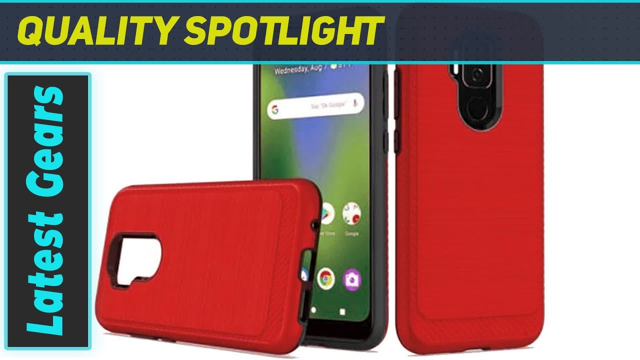 AT&T Maestro-Plus / Cricket Influence Brush Red Case Review - YouTube