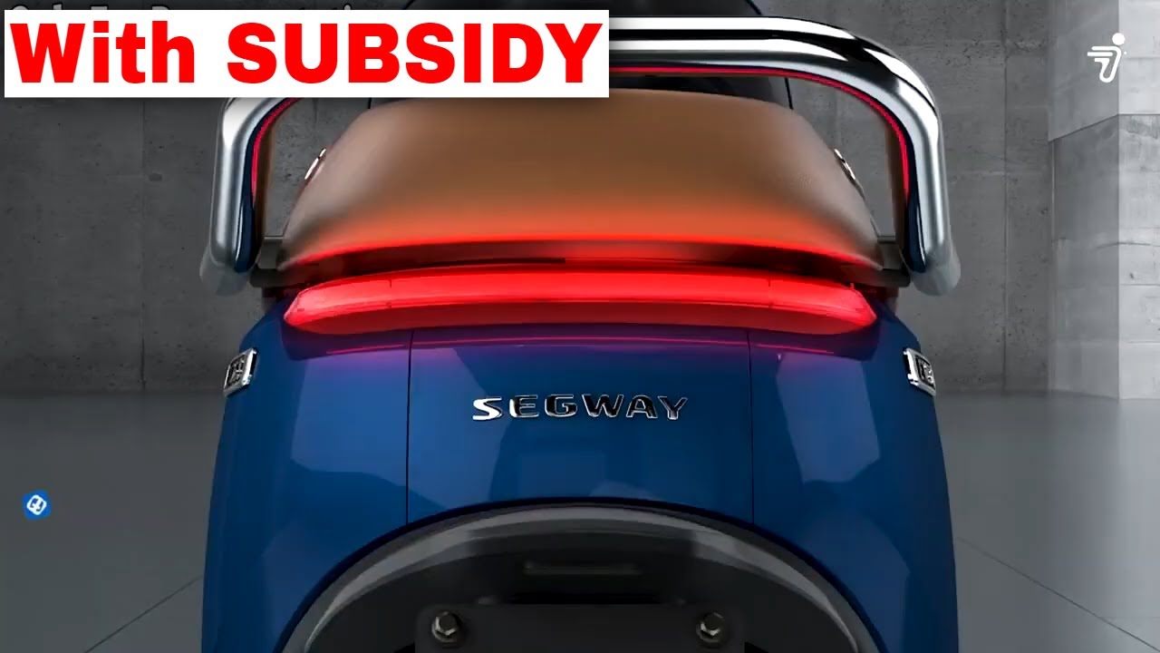 🔥Segway E110A Electric Scooter Launched With SUBSIDY🔥 Best Electric ...