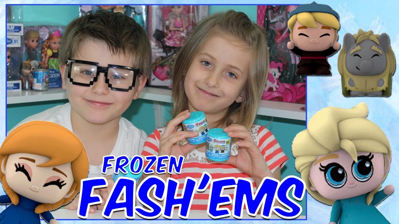Frozen Fashems Disney Surprise | Anna Elsa Sven Kristoff Pabbie Olaf ...