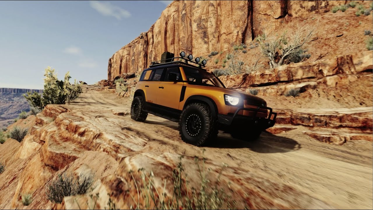 BeamNG Deadly Cliff Offroading - YouTube
