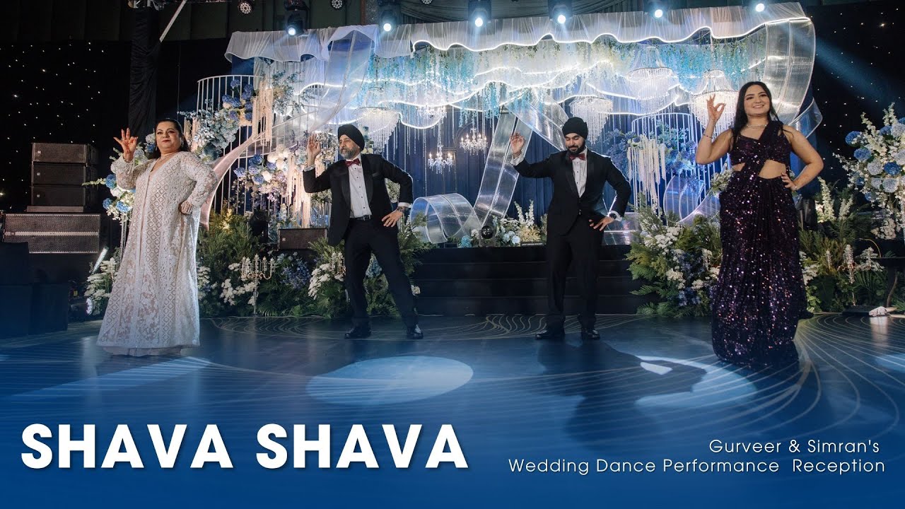 Shava Shava || Gurveer & Simran's Wedding Dance Performance ...