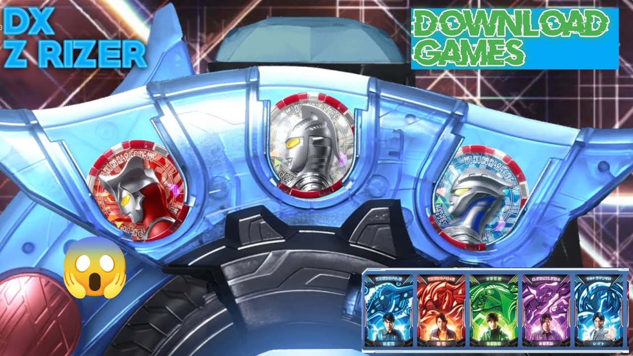 DOWNLOAD ULTRA DX Z RIZER TERBARU BANYAK ICON ULTRAMAN OFFLINE GAME..😱😶 ...