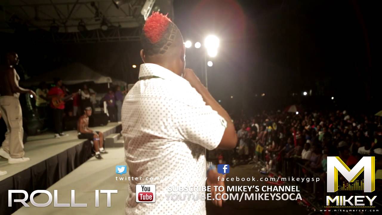 Mikey Mercer - High Energy Soca On De Hill- Ready Again & Roll It - YouTube