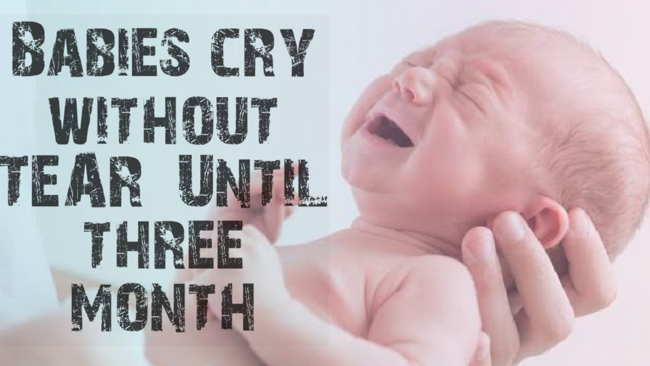 why do babies cry without tear #babycryingfacts #untilend - YouTube