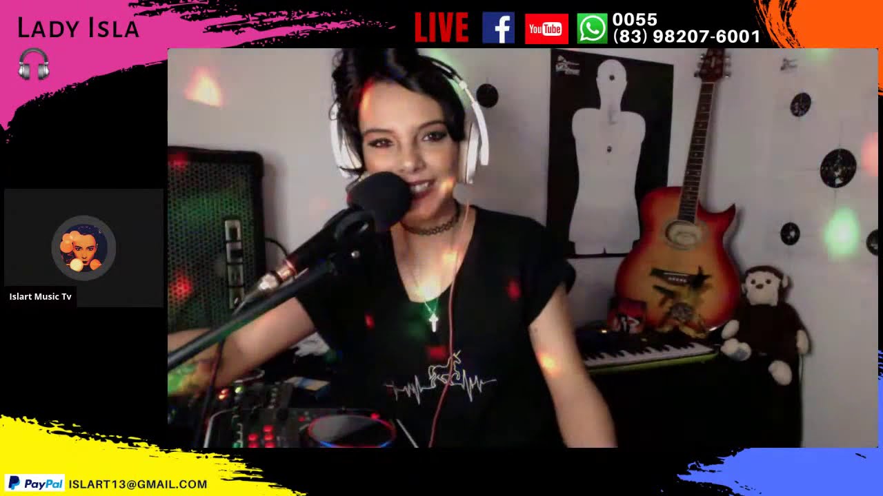 (LIVE) Dj Lady Isla - Live Sessions #1(teste) - YouTube
