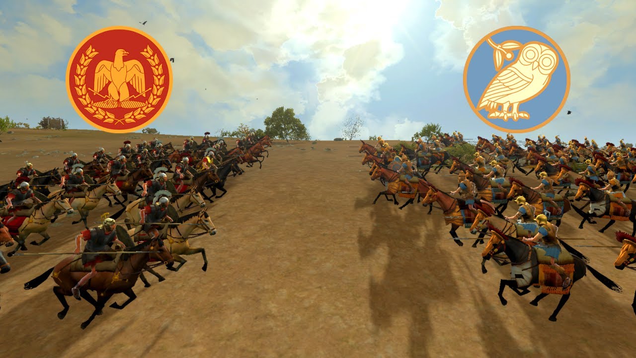 ROME vs ATHENS (Total War: ROME II) - YouTube