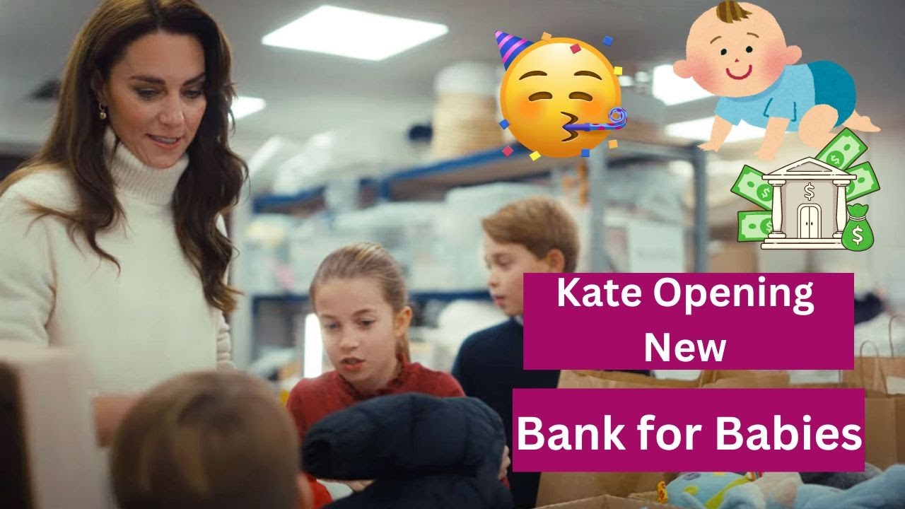 Kate's Heartwarming New Project: The Baby Bank Alliance // Supporting ...