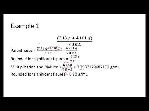 Mixed Calculations - determining signficant figures - YouTube