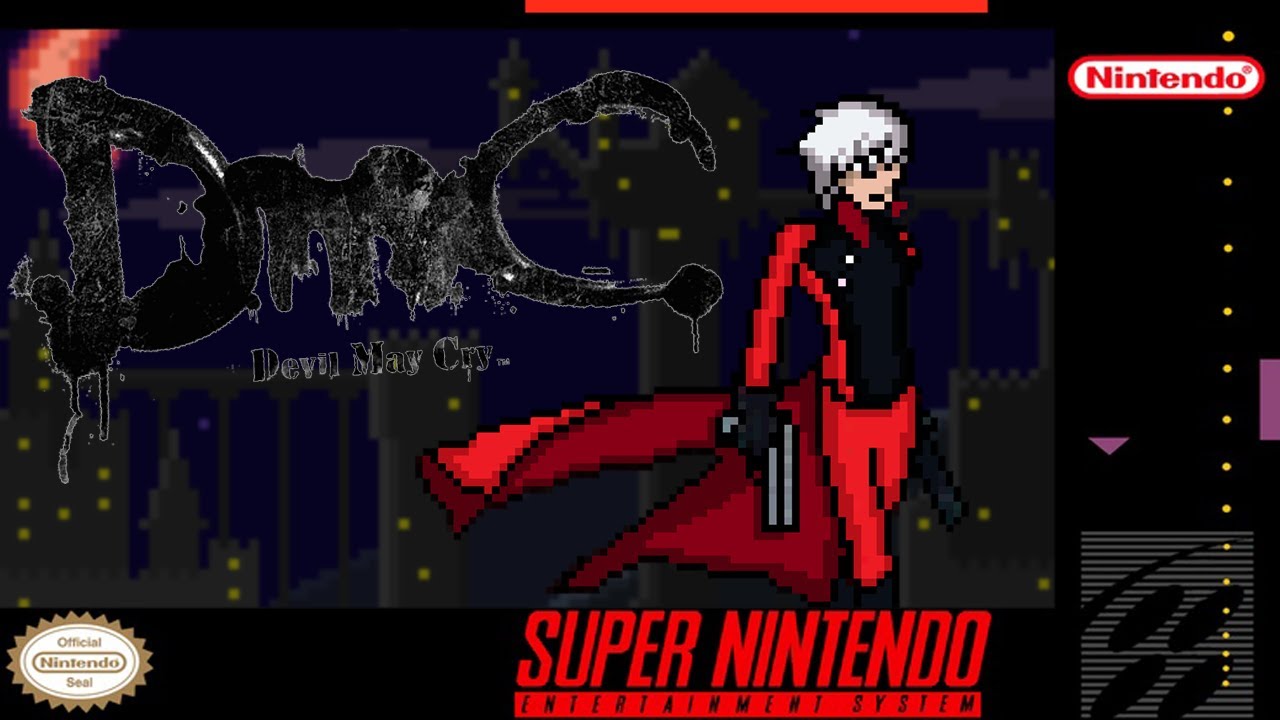 Devil May Cry - SNES-STYLE - DMC DEMAKE - YouTube