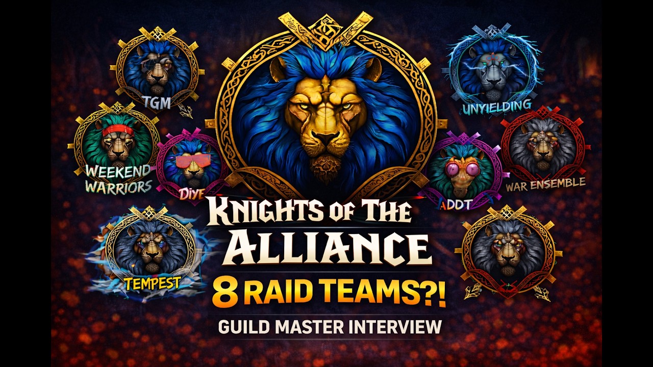 Inside a WoW Guild With 8 Raid Teams | Guild Master Interview | Part 3 ...