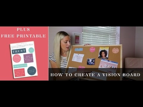 How to create a vision board - YouTube