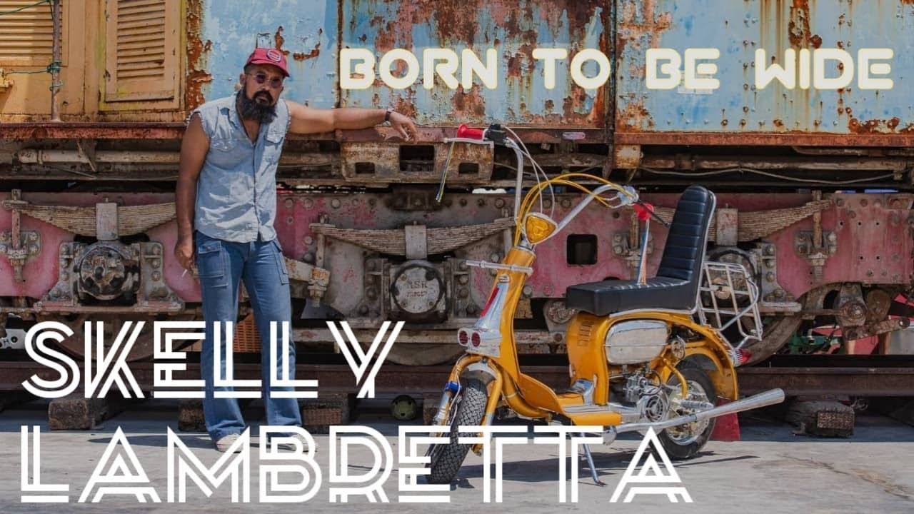Skelly Lambretta SCOOTER Chopper Style - YouTube