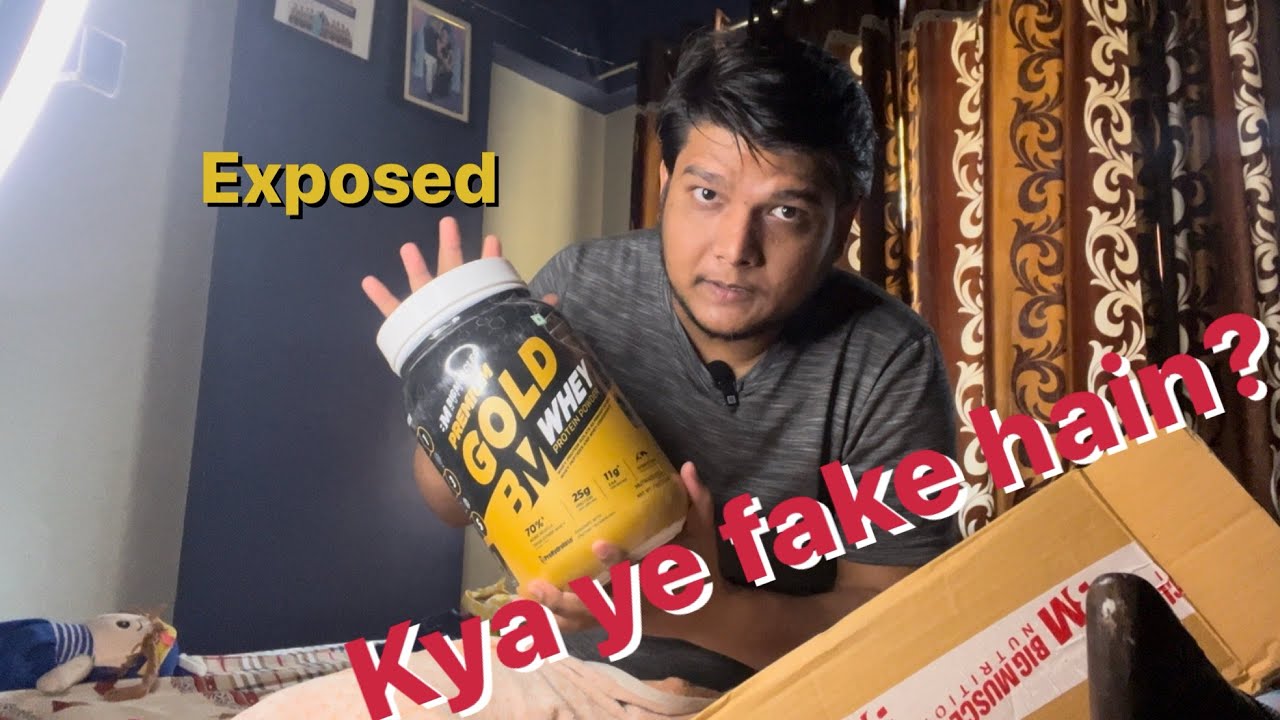 Fake protein powder ?exposed is this fake?serious ll viveksumanvlogs ...