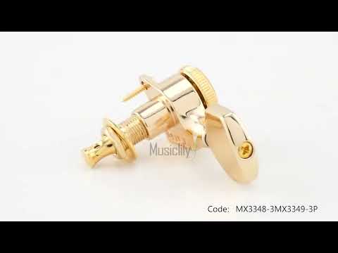 Musiclily Pro 3R3L 18:1 Ratio Full Sealed Locking Machine Heads 360show