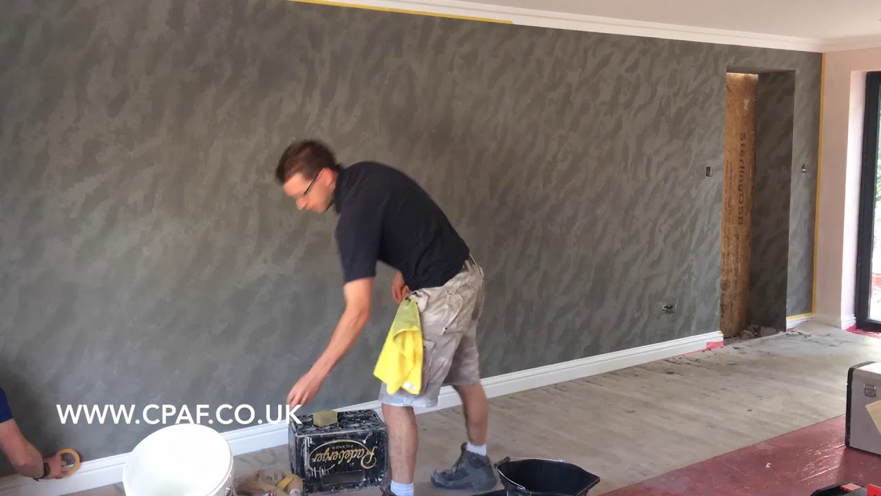 Polished plaster mini movie - YouTube