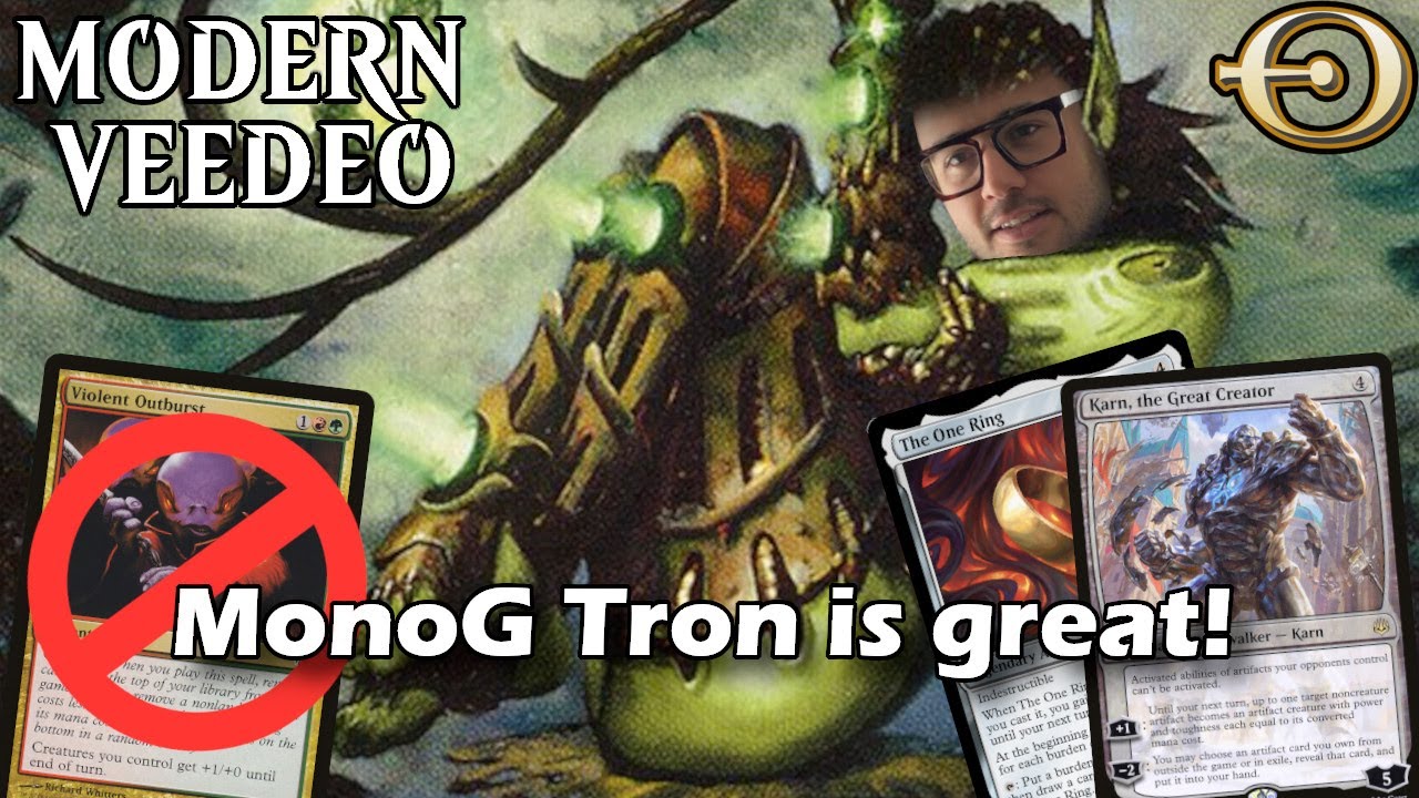 MonoG Tron is great post-Ban! | Modern | MTGO - YouTube
