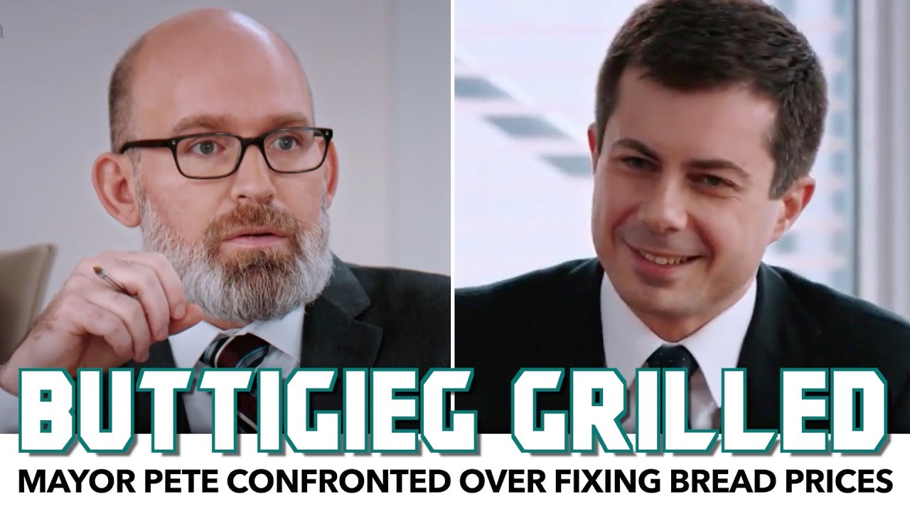 Pete Buttigieg Gets Grilled Over Fixing Bread Prices - YouTube