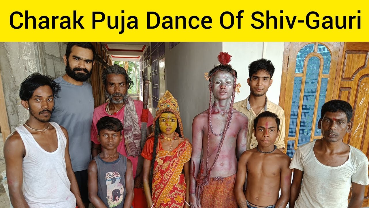 Charak Puja Dance Shiv-Gauri - YouTube
