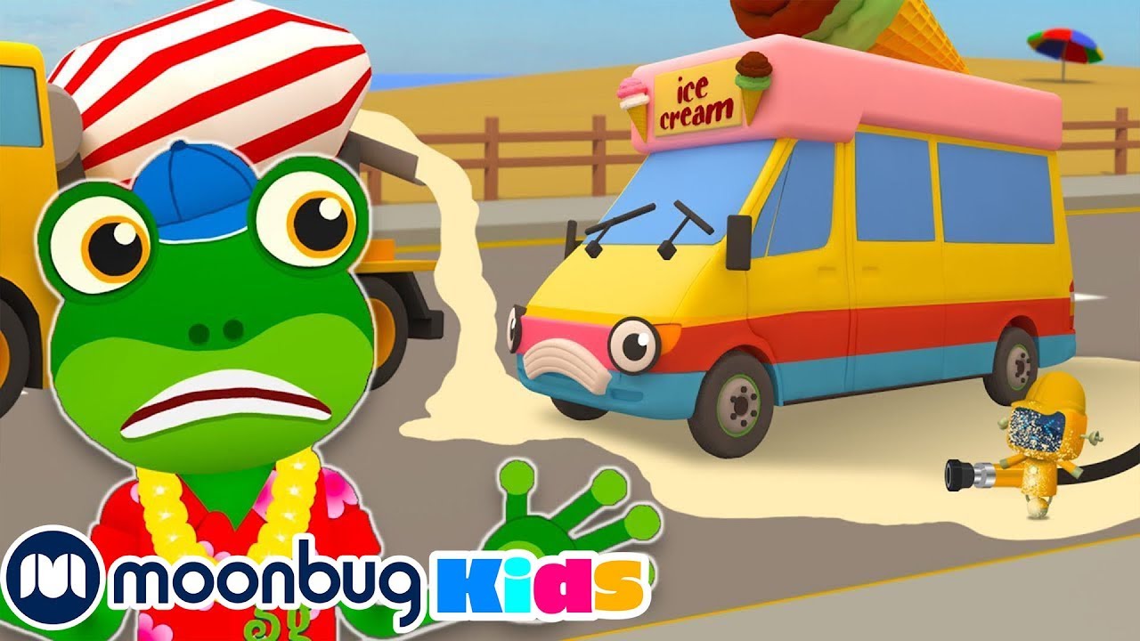 El camión de helados se derrite - Garaje de Gecko | Vehiculos para ...