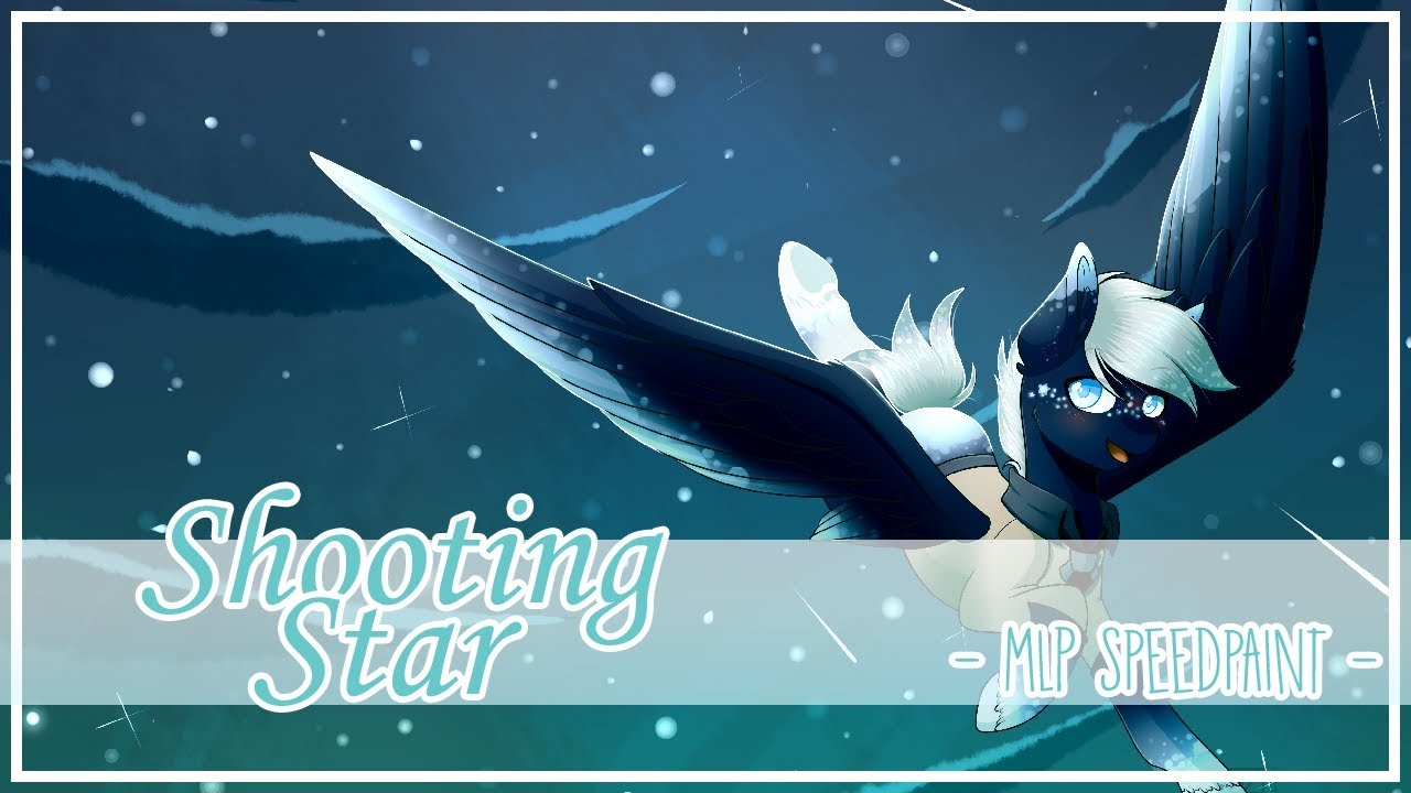 Shooting Star - MLP Speedpaint - YouTube