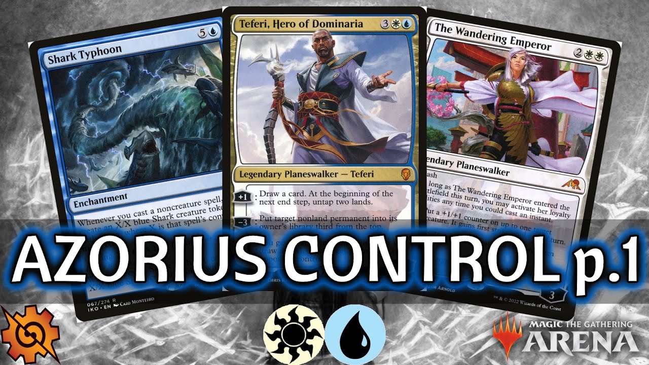 ⚪🔵Azorius Control, 67% Win Rate, part 1 | Santyaga_TV MTG Arena ...