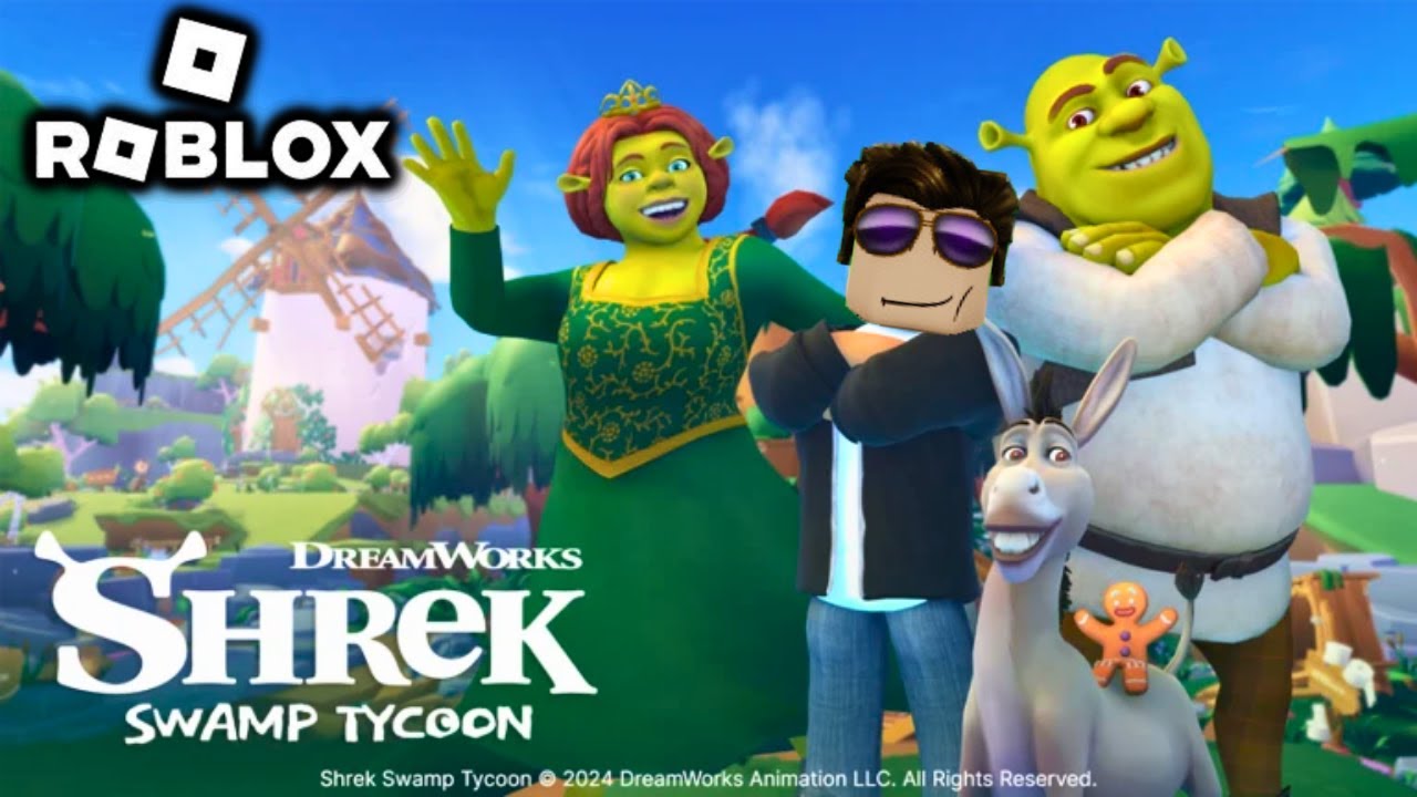 DREAMWORKS SHREK SWAMP TYCOON Roblox including ALL CODES - YouTube