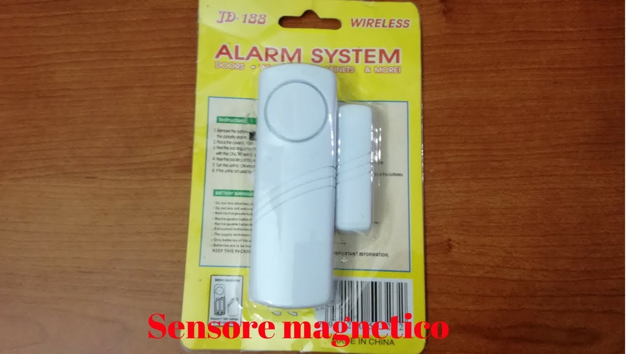 JD 188 ALARM SYSTEM - YouTube